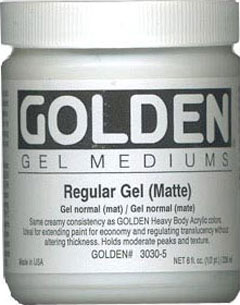 Golden™ Matte Gel Medium | Bluetag