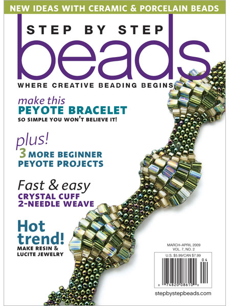 Step By Step Beads March/april 2009 | Dazzlemix